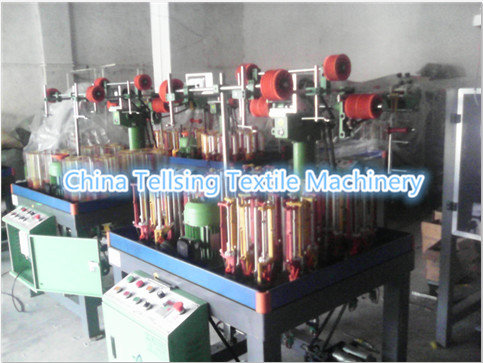 top quality elastic rope braiding machine China supplier  tellsing for making strap,strip,sling,lace,belt,band,tape etc.
