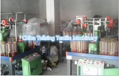 top quality elastic rope braiding machine China supplier  tellsing for making strap,strip,sling,lace,belt,band,tape etc.