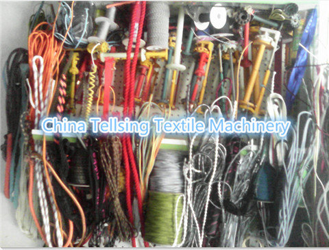 top quality elastic rope braiding machine China supplier  tellsing for making strap,strip,sling,lace,belt,band,tape etc.