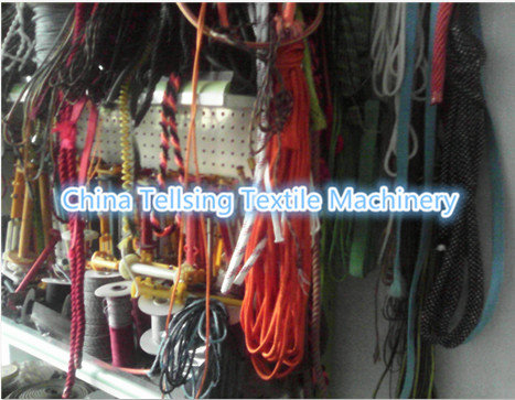 top quality elastic rope braiding machine China supplier  tellsing for making strap,strip,sling,lace,belt,band,tape etc.