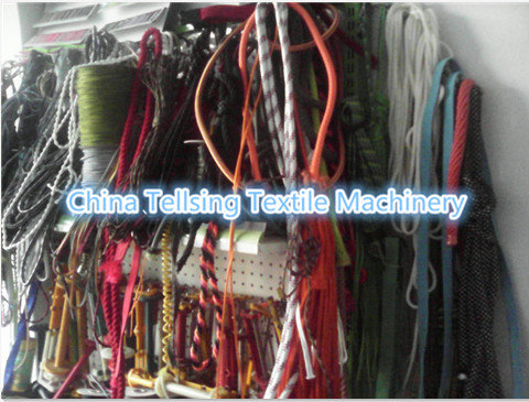 top quality elastic rope braiding machine China supplier  tellsing for making strap,strip,sling,lace,belt,band,tape etc.