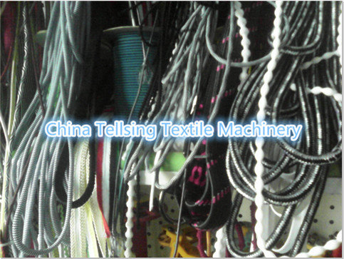 top quality elastic rope braiding machine China supplier  tellsing for making strap,strip,sling,lace,belt,band,tape etc.