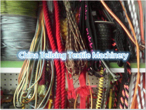 top quality elastic rope braiding machine China supplier  tellsing for making strap,strip,sling,lace,belt,band,tape etc.