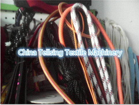 top quality elastic rope braiding machine China supplier  tellsing for making strap,strip,sling,lace,belt,band,tape etc.