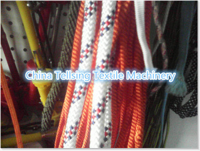 top quality elastic rope braiding machine China supplier  tellsing for making strap,strip,sling,lace,belt,band,tape etc.