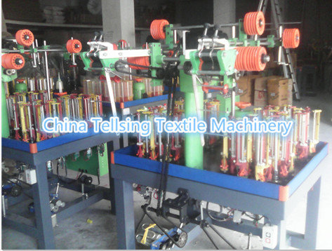 top quality braiding machine China supplier  tellsing for data cable wire strap,strip,sling,lace,belt,band,tape etc.