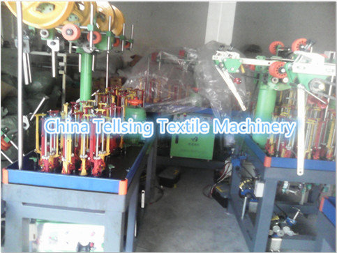 top quality braiding machine China supplier  tellsing for data cable wire strap,strip,sling,lace,belt,band,tape etc.