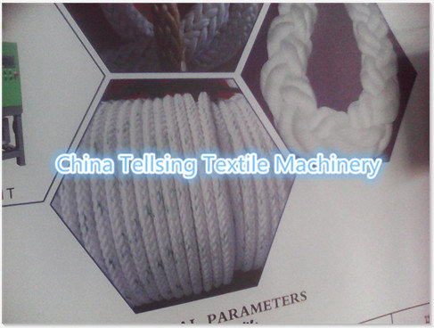 top quality elastic rope braiding machine China supplier  tellsing for making strap,strip,sling,lace,belt,band,tape etc.
