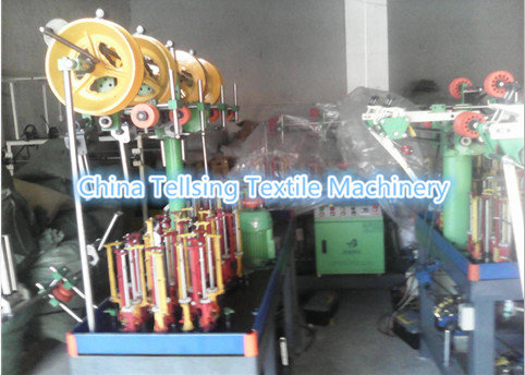 top quality elastic rope braiding machine China supplier  tellsing for making strap,strip,sling,lace,belt,band,tape etc.