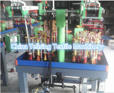top quality elastic rope braiding machine China supplier  tellsing for making strap,strip,sling,lace,belt,band,tape etc.