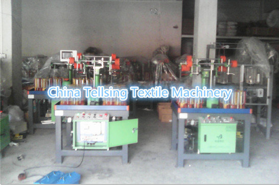 top quality elastic rope braiding machine China supplier  tellsing for making strap,strip,sling,lace,belt,band,tape etc.