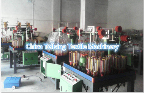 top quality elastic rope braiding machine China supplier  tellsing for making strap,strip,sling,lace,belt,band,tape etc.