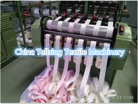 top quality elastic  bra  webbing machine China manufacturer Tellsing supply for ribbon strap,tape,lace  weaving factory