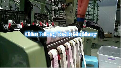 top quality elastic  bra  webbing machine China manufacturer Tellsing supply for ribbon strap,tape,lace  weaving factory