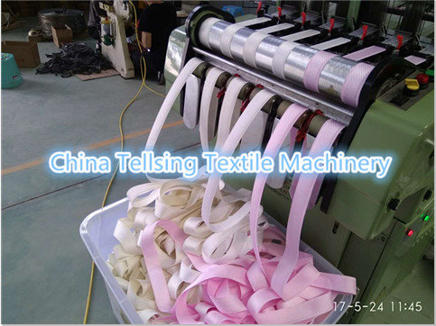 top quality elastic  bra  webbing machine China manufacturer Tellsing supply for ribbon strap,tape,lace  weaving factory