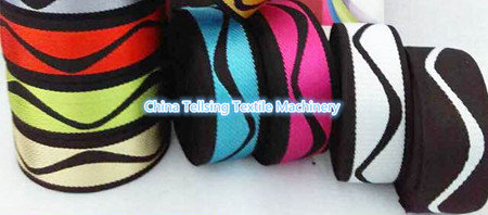 top quality jacquard loom machine for weaving logo marks of underwear, bra, bassinet,mattress,garment etc. China factory