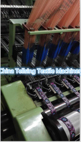 top quality jacquard loom machine for weaving logo marks of underwear, bra, bassinet,mattress,garment etc. China company