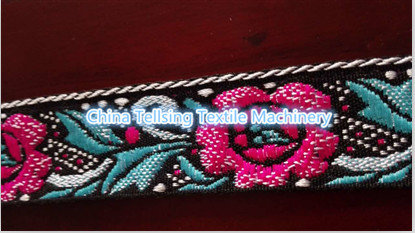 top quality jacquard loom machine for weaving logo marks of underwear, bra, bassinet,mattress,garment etc. China company