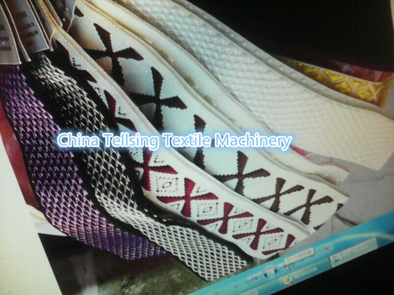 top quality needle loom machine  China manufacturer Tellsing for mattress,furniture ribbon strap,tape,lace weaving plant
