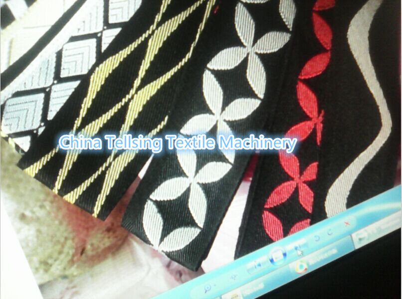 top quality needle loom machine  China manufacturer Tellsing for mattress,furniture ribbon strap,tape,lace weaving plant