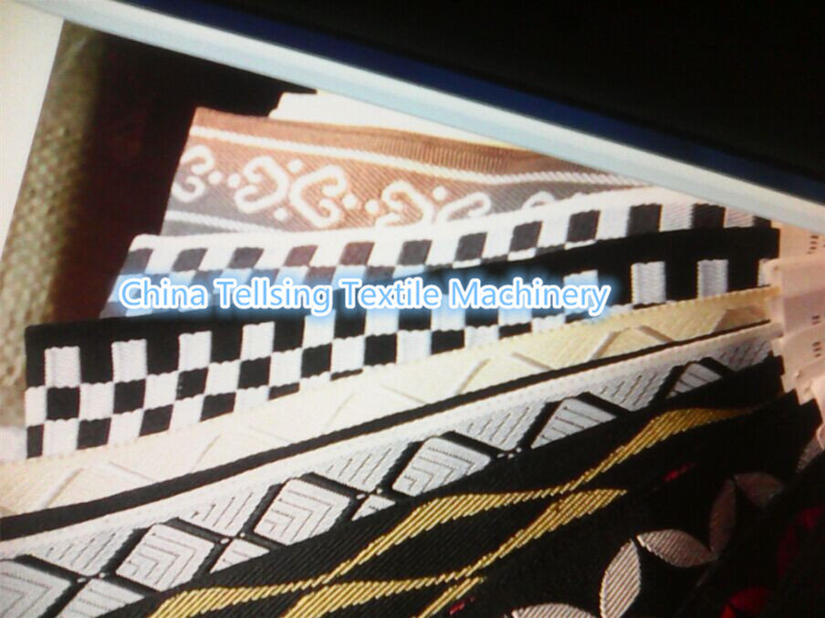 top quality needle loom machine  China manufacturer Tellsing for mattress,furniture ribbon strap,tape,lace weaving plant