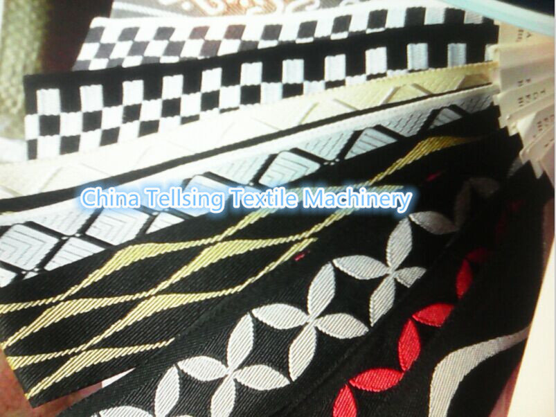top quality needle loom machine  China manufacturer Tellsing for mattress,furniture ribbon strap,tape,lace weaving plant