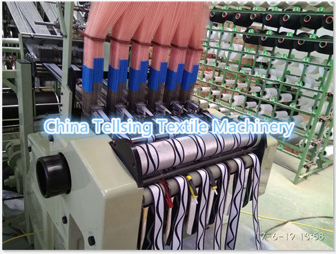 top quality jacquard needle loom  for weaving logo tape of underwear, bra, bassinet,mattress,garment etc. China company