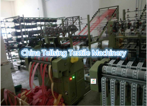 top quality jacquard needle loom  for weaving logo strap of underwear, bra, bassinet,mattress,garment etc. China company