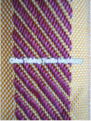 top quality needle loom machine  China manufacturer Tellsing for mattress,furniture ribbon strap,tape,lace weaving plant