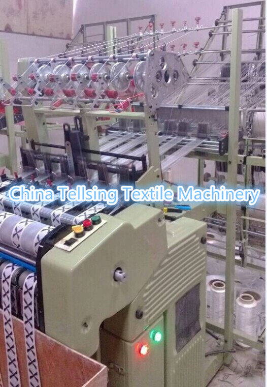 top quality needle loom machine  China manufacturer Tellsing for mattress,furniture ribbon strap,tape,lace weaving plant