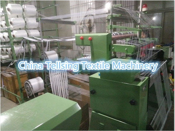 good quality tellsing brand crochet elastic tape machine for cowboy,shoe,leather,garments