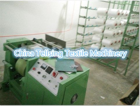 good quality tellsing brand crochet elastic tape machine for cowboy,shoe,leather,garments