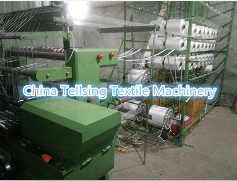 good quality tellsing brand crochet elastic tape machine for cowboy,shoe,leather,garments