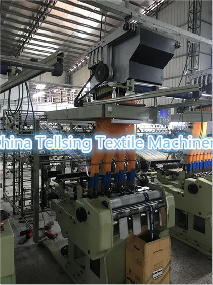 640 needles jacquard loom machine China maker to weave ribbon,tape, elastic webbing,underwear