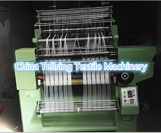 good quality tellsing brand crochet elastic tape machine for cowboy,shoe,leather,garments