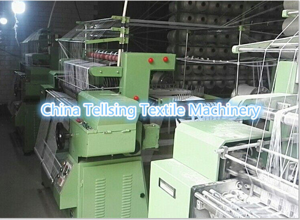 good quality tellsing brand crochet elastic tape machine for cowboy,shoe,leather,garments