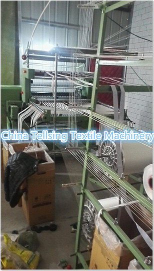 good quality tellsing brand crochet elastic tape machine for cowboy,shoe,leather,garments