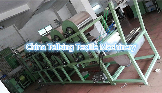 top quality 8 cylinders finishing and starching machine electric heating  for zipper tape, ribbon lace,webbing sling