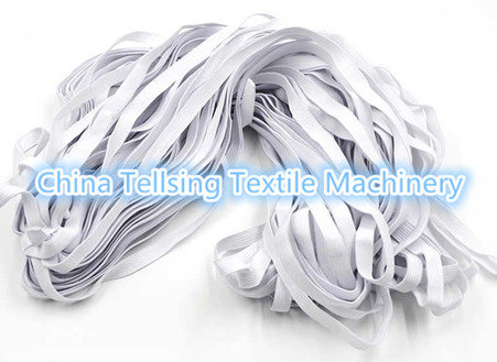 good quality tellsing brand crochet elastic tape machine for cowboy,shoe,leather,garments