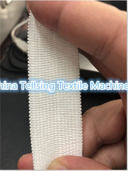 good quality tellsing brand crochet elastic tape machine for cowboy,shoe,leather,garments