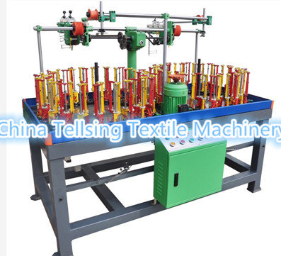 top quality elastic rope braiding machine China supplier  tellsing for making strap,strip,sling,lace,belt,band,tape etc.
