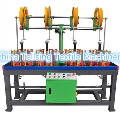 top quality elastic rope braiding machine China supplier  tellsing for making strap,strip,sling,lace,belt,band,tape etc.