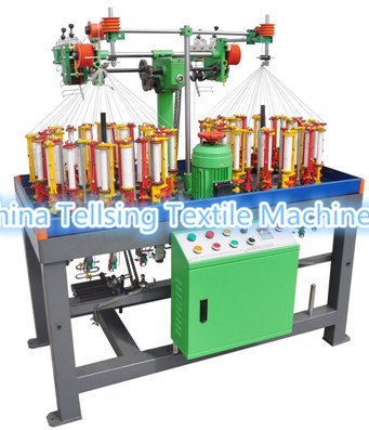 top quality elastic rope braiding machine China supplier  tellsing for making strap,strip,sling,lace,belt,band,tape etc.