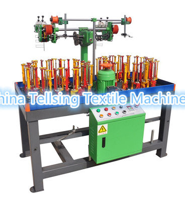 top quality elastic rope braiding machine China supplier  tellsing for making strap,strip,sling,lace,belt,band,tape etc.