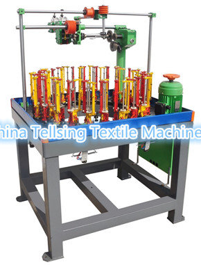 top quality elastic rope braiding machine China supplier  tellsing for making strap,strip,sling,lace,belt,band,tape etc.