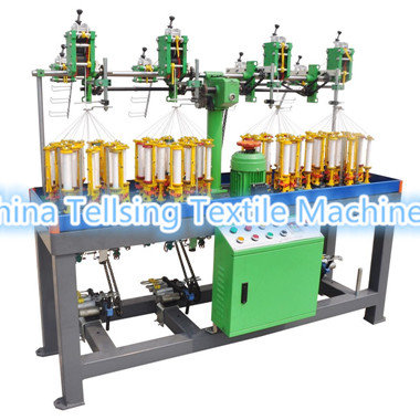 top quality elastic rope braiding machine China supplier  tellsing for making strap,strip,sling,lace,belt,band,tape etc.