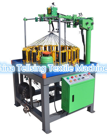 top quality elastic rope braiding machine China supplier  tellsing for making strap,strip,sling,lace,belt,band,tape etc.