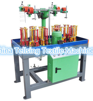 top quality elastic rope braiding machine China supplier  tellsing for making strap,strip,sling,lace,belt,band,tape etc.