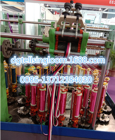 top quality high speed braiding machine China supplier  tellsing for making strap,strip,sling,lace,belt,band,tape etc.