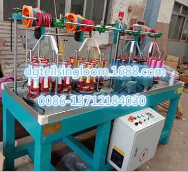 top quality high speed braiding machine China supplier  tellsing for making strap,strip,sling,lace,belt,band,tape etc.